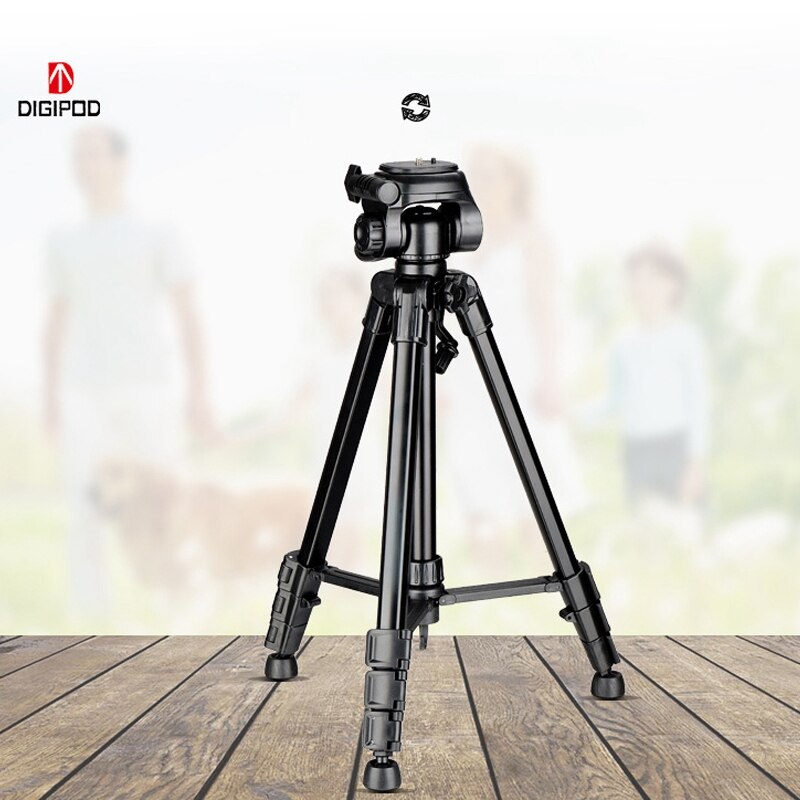 DIGIPOD TR562F Tripod 1.45M Portable PTZ Tripod Su... – Grandado