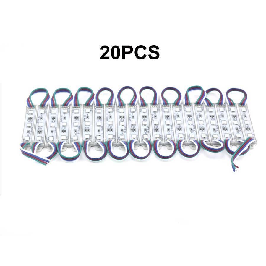 Led Modules Licht Rgb 5050 Smd 3Led DC12V Waterdic... – Vicedeal