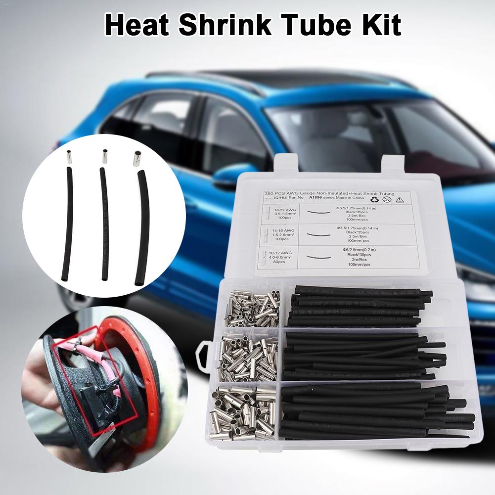 380pcs Dual Muur Lijm Krimpkous Kit Warmte Buis Kr... – Grandado