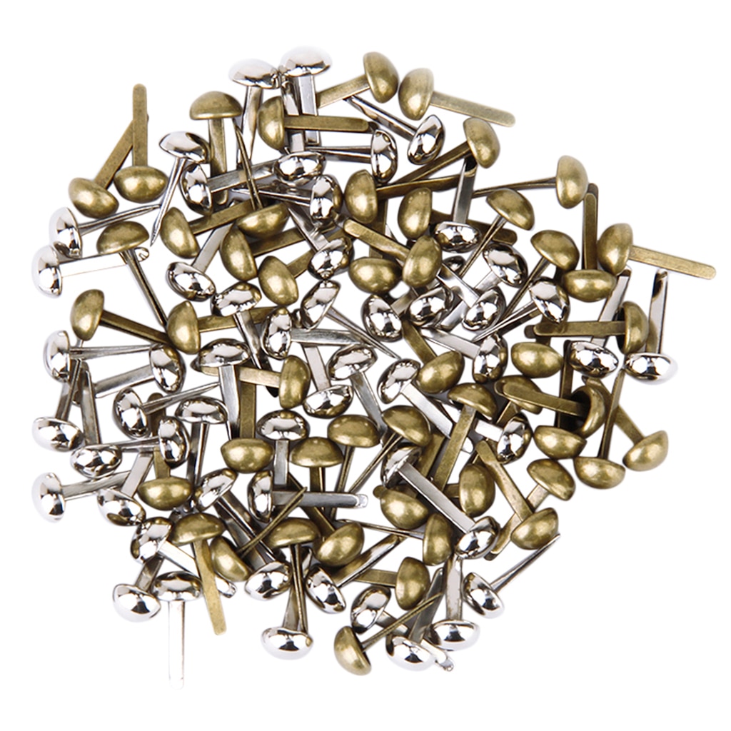 200x Mini Round Scrapbooking Brads Findings Tools ... – Grandado