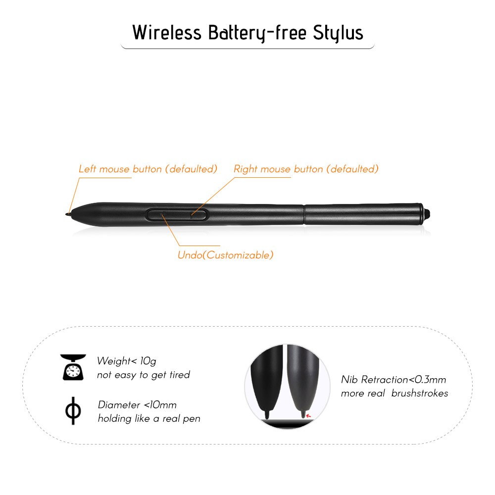 Bosto 1060 Plus 1060plus Digital Tablet Graphic Ta... – Grandado