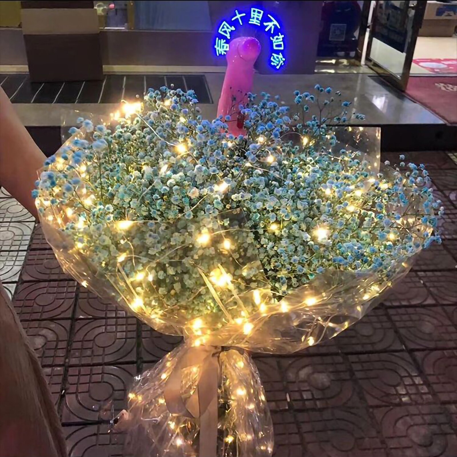 4pc Led Bouquet Wrapping Paper Luminous Flower Wra... – Grandado