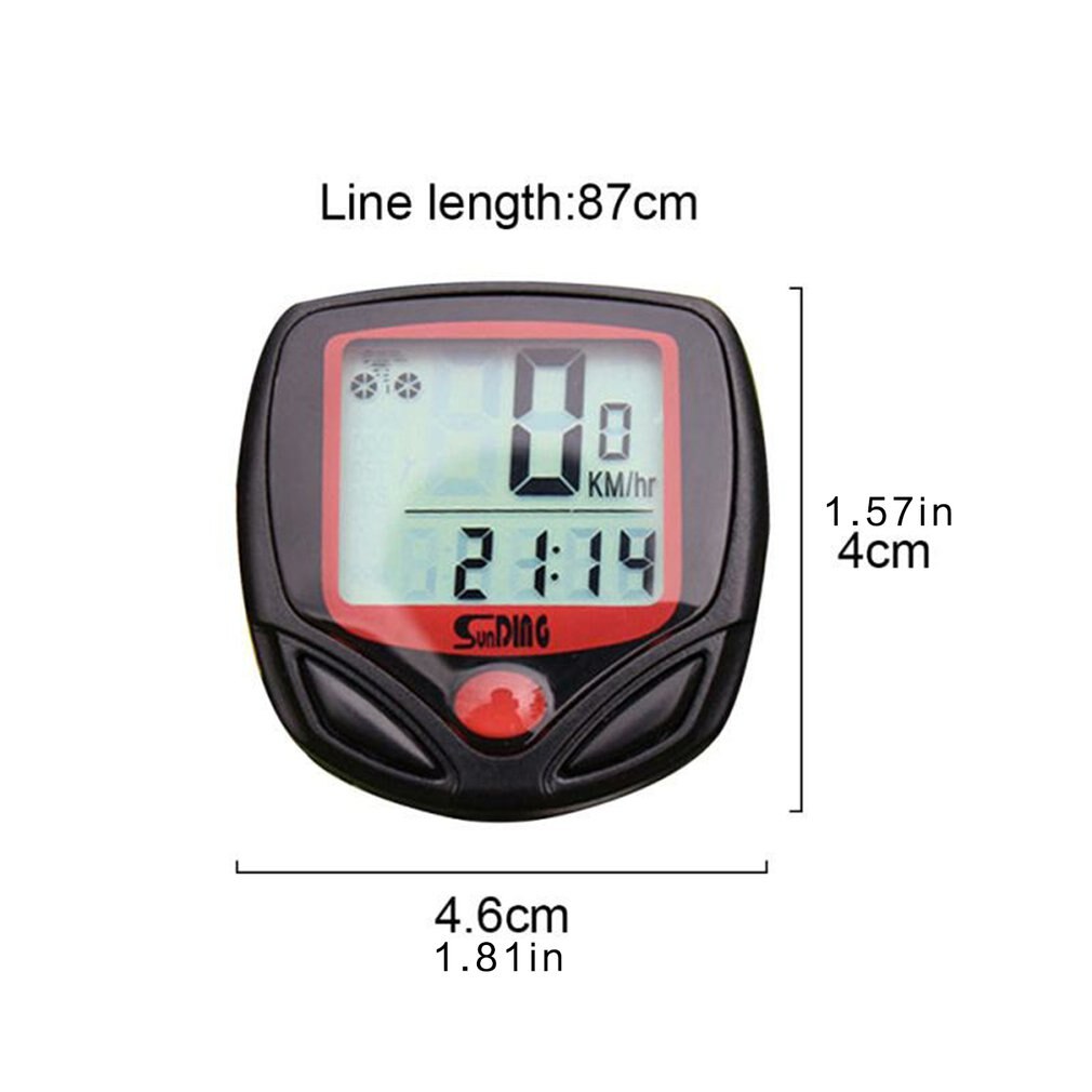 SD-546C bicycle code Stopwatch ABS Odometer Sports... – Vicedeal