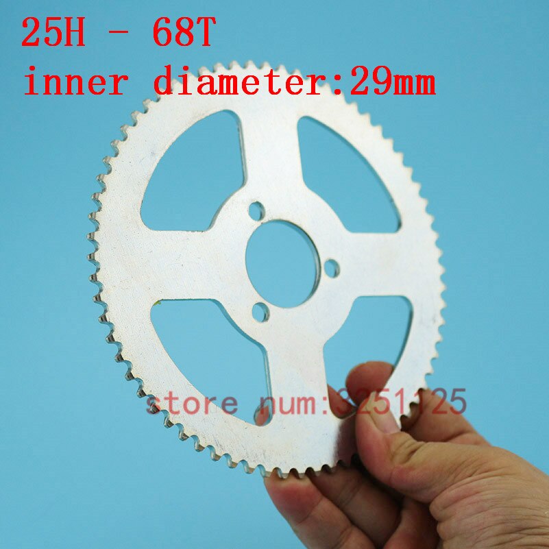 25H 68T 29mm 68 Teeth Rear Sprocket for 47cc 49cc ... – Grandado