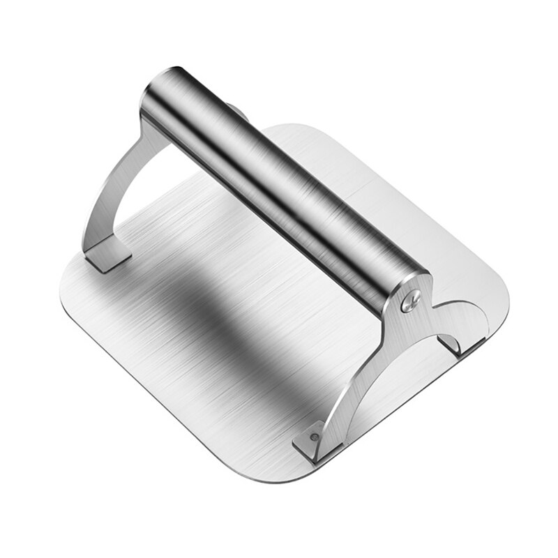 Burger Press,Stainless Steel Grill Press with Spat... – Grandado