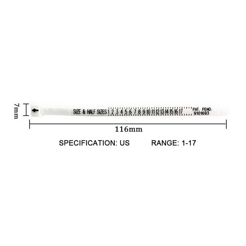 Sizer UK/US Official British/American Finger Measu... – Grandado
