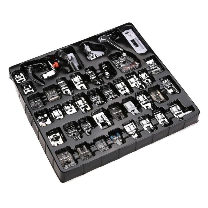 42 PCS Domestic Sewing Presser Feet Set Machine fo... – Vicedeal