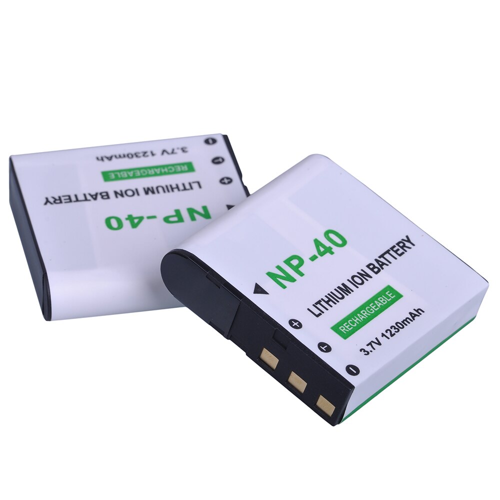 3Pcs 1230mAh NP-40 NP 40 NP40 Li-ion Battery for E... – Grandado