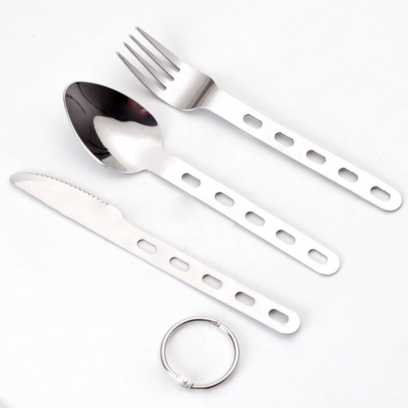 3Pcs Camping Cutlery Cooking Utensils Set Hanging ... – Vicedeal