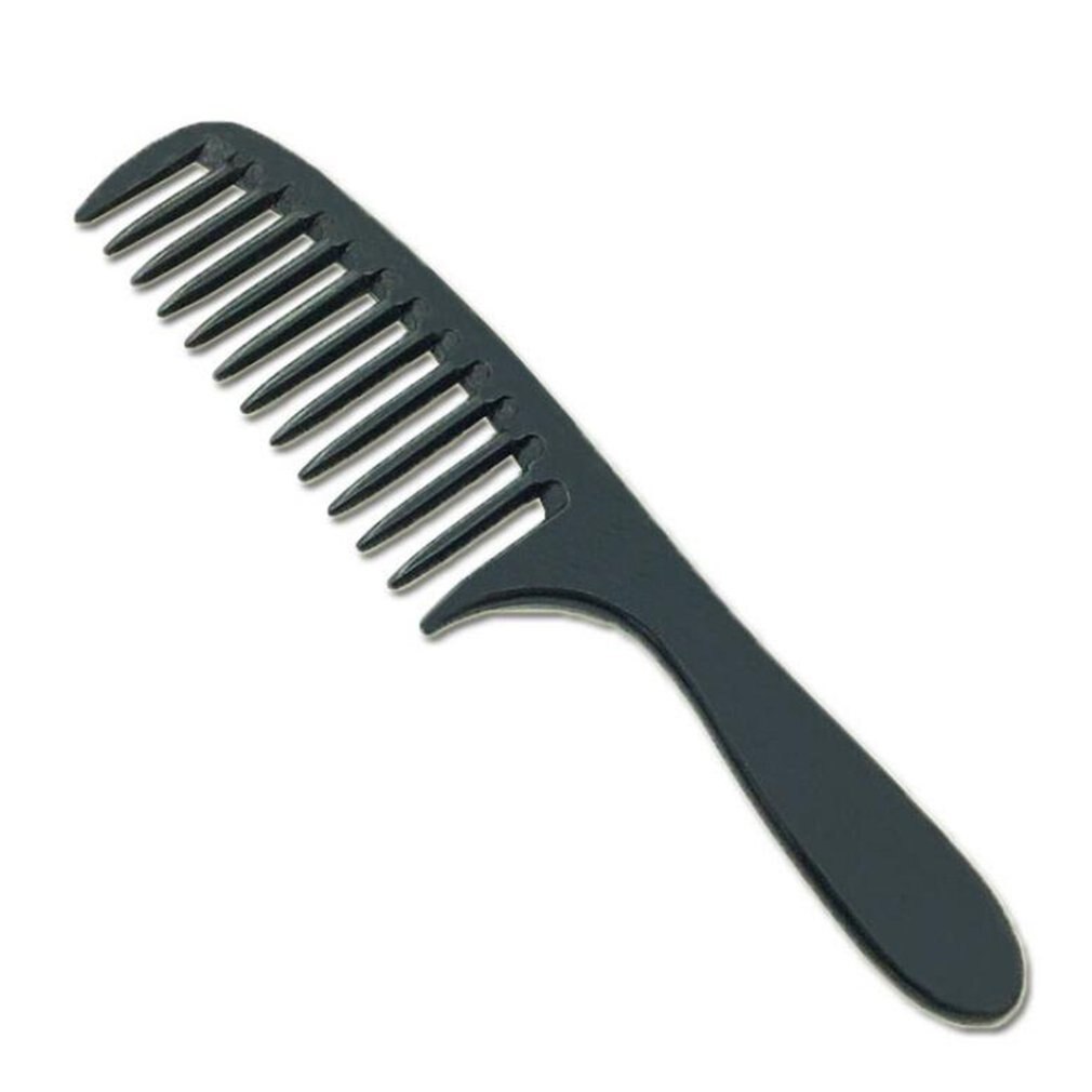Wide-Tooth Comb Plastic Pear Flower Head Large-Too... – Grandado