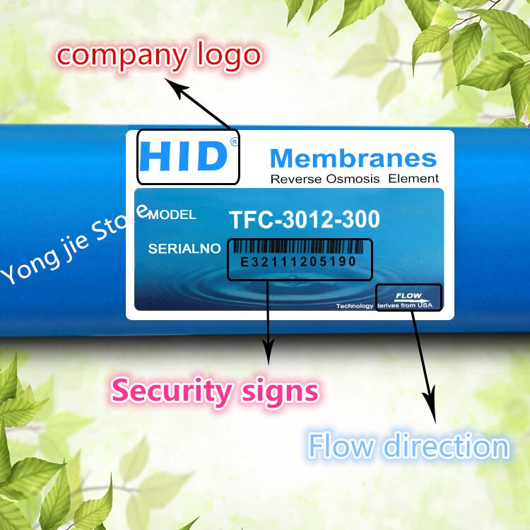 1pcs 300 gpd reverse osmosis filter HID TFC-3012 -... – Vicedeal
