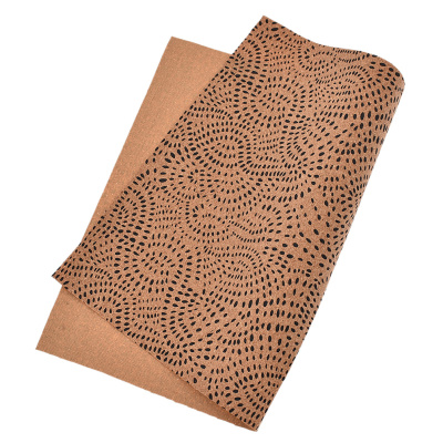 A4 Vintage DIY Handmade Soft Cork Fabric For Women... – Grandado