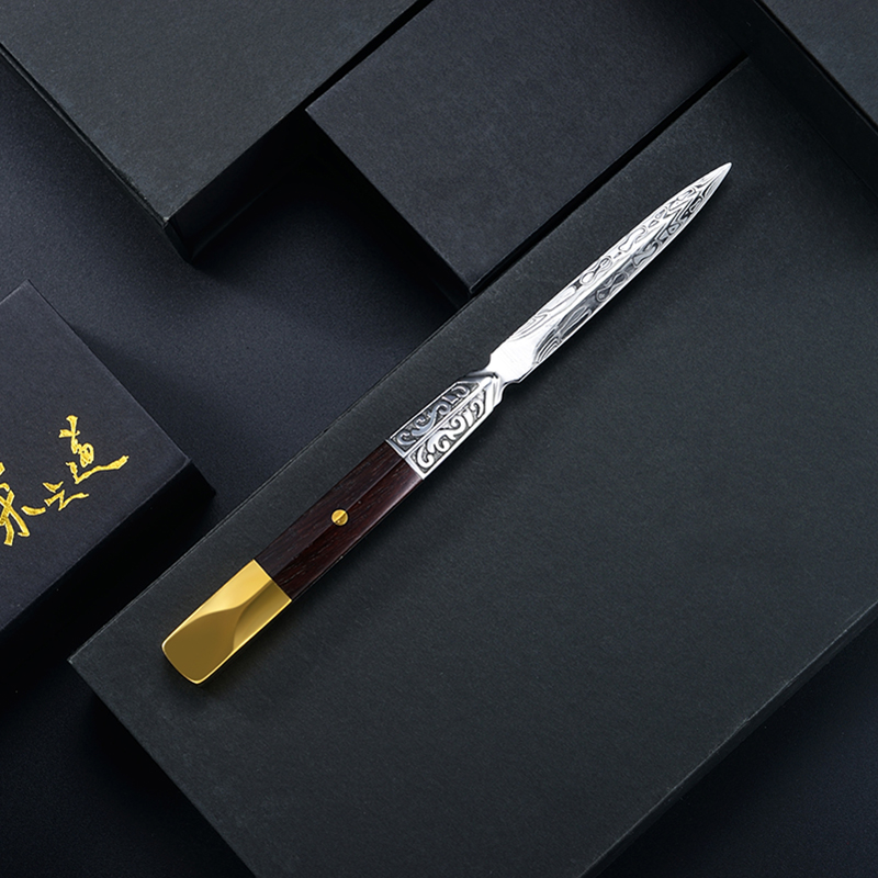 Stainless Steel Tea Knife Pu'er Tea Cone Tea N... – Vicedeal