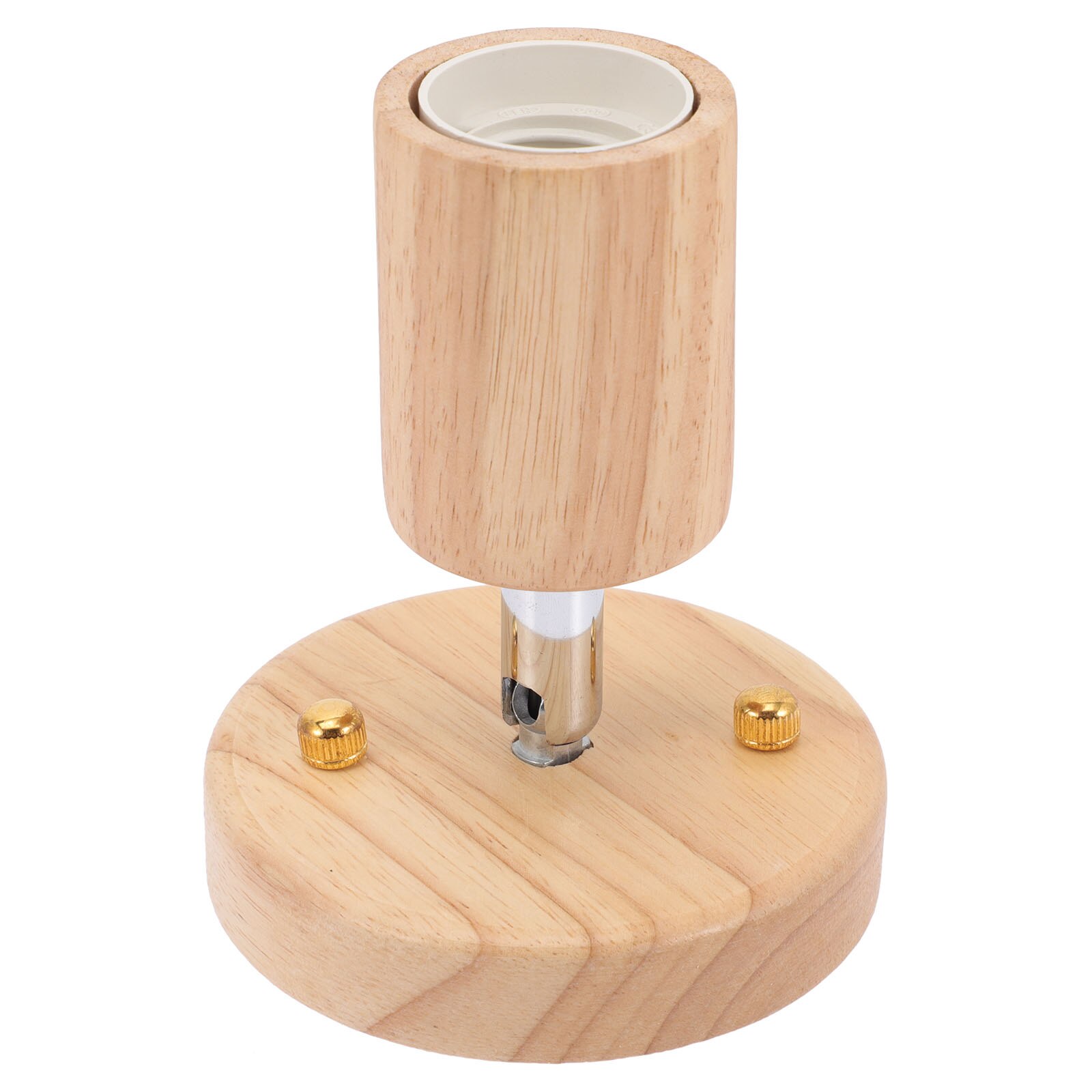 Wood E27 Thread Lamp Holder Rotatable Light Socket... – Vicedeal