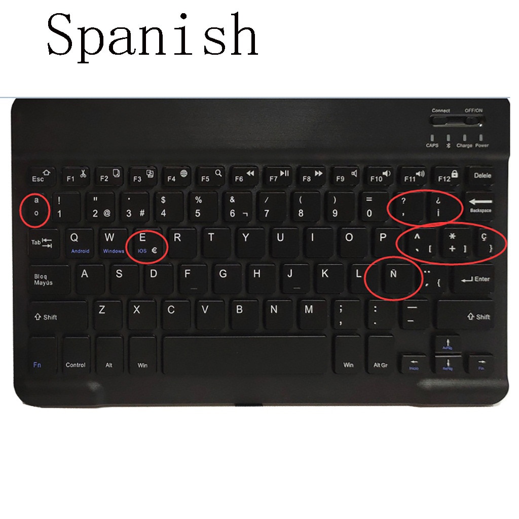 Universal Wireless Bluetooth Keyboard Ultra Slim H... – Grandado