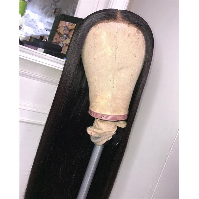Long Straight Wig Synthetic Wigs for Women Middle ... – Grandado