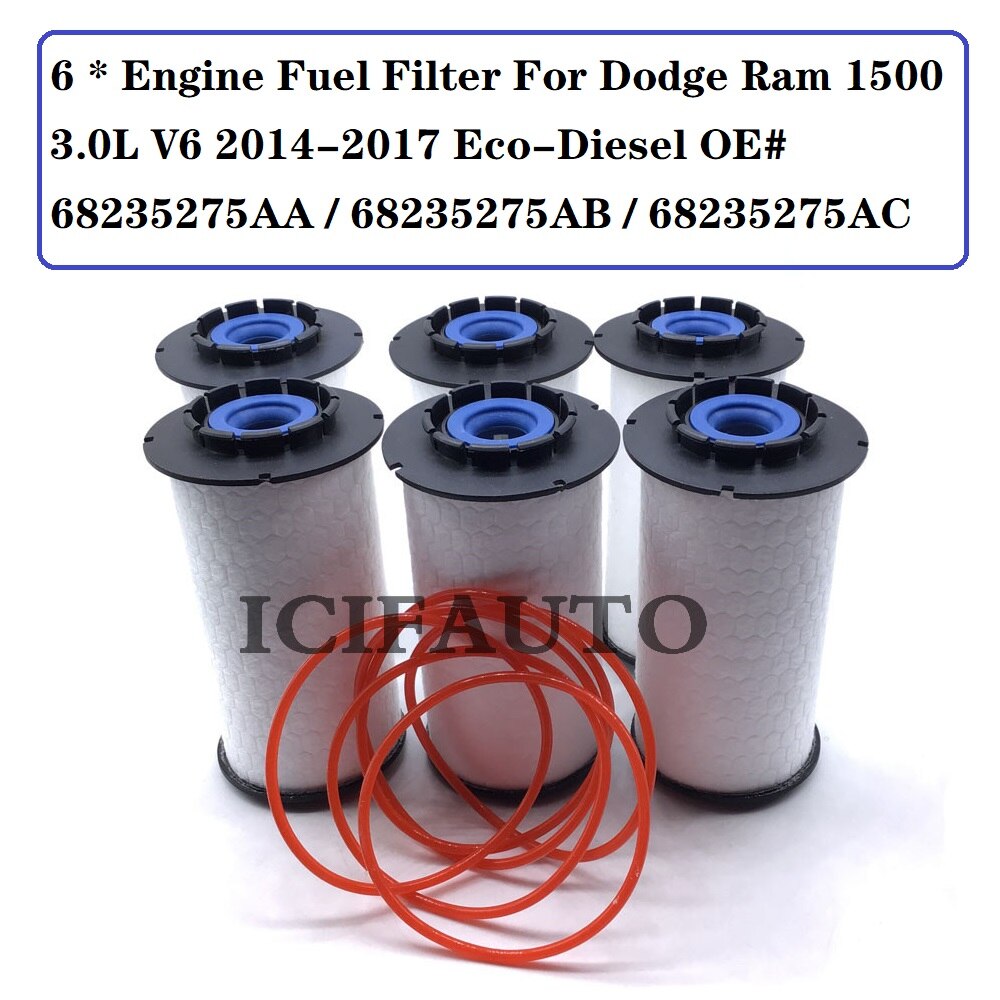 Engine Fuel Filter For Dodge Ram 1500 3.0L V6 Eco-... – Vicedeal