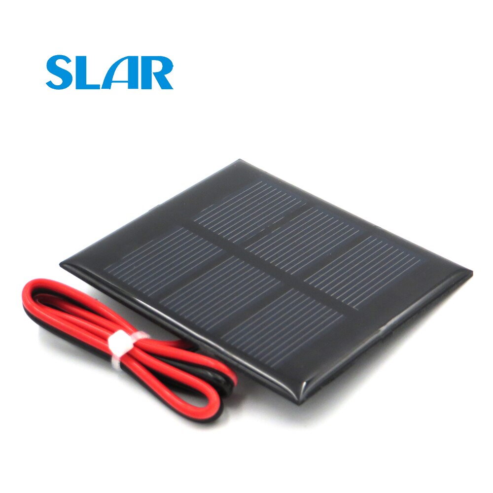 Solpanel polykrystallinsk silicium 1.5v 300ma med ... – Grandado