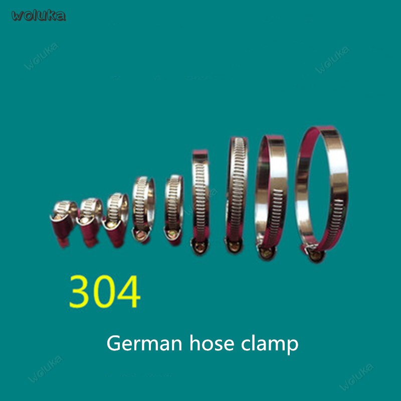 304 stainless steel German hose clamp all steel cl... – Grandado