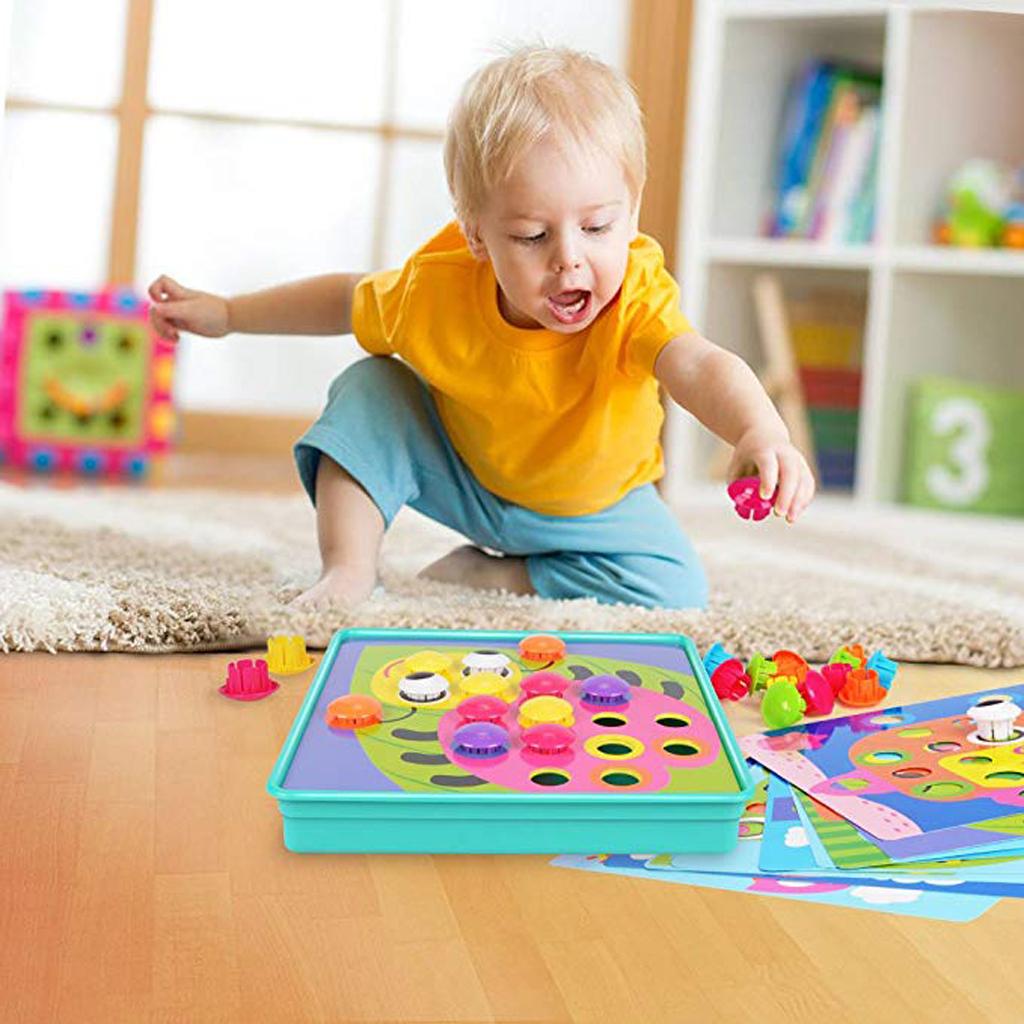 Puzzle Child Building Game Mosaic Educational Toys... – Grandado