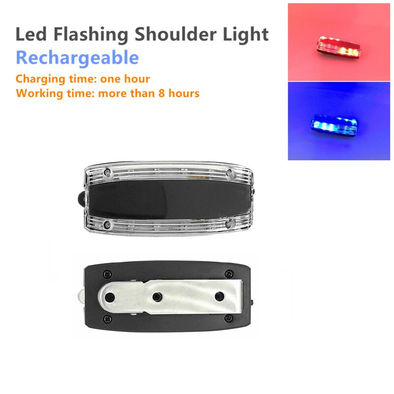 Gylbab Led shoulder light riding flashing recharge... – Grandado