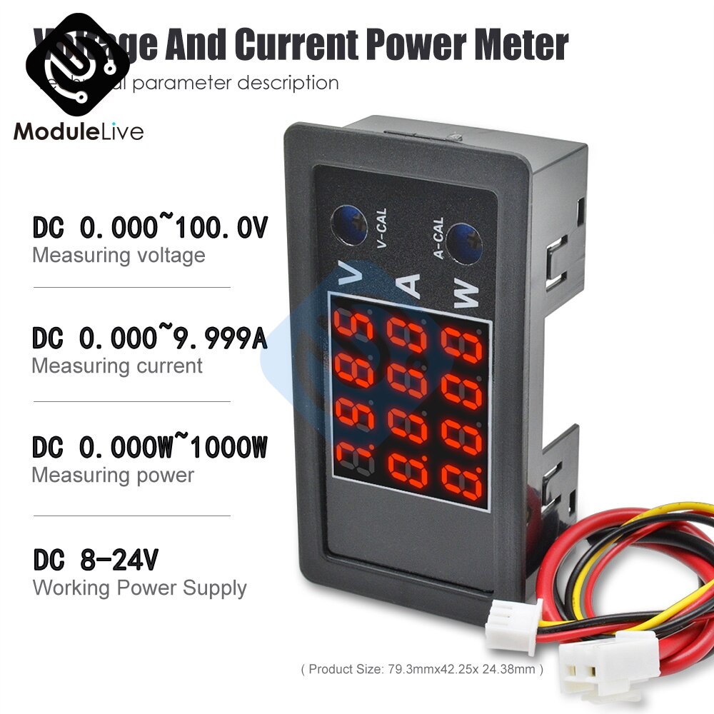 100V 10A 1000W Voltage Stroom Meter Regulator Volt... – Vicedeal