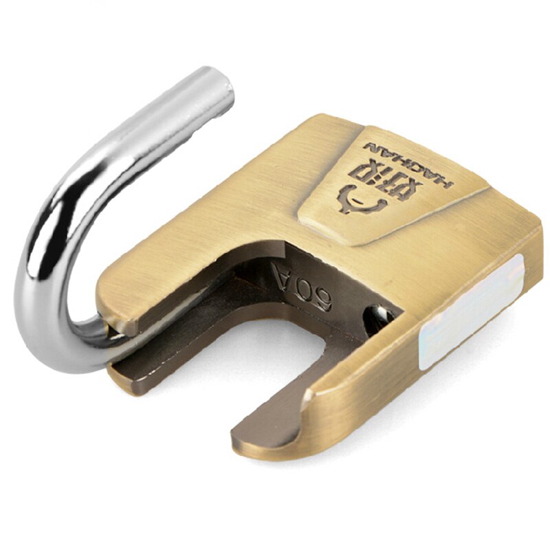 High Security Solid Steel Padlock waterproof Shear... – Grandado