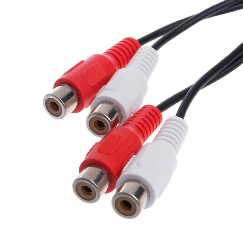 Mini ISO Adapter Aux 4 Chinch Kabel 4 RCA – Grandado