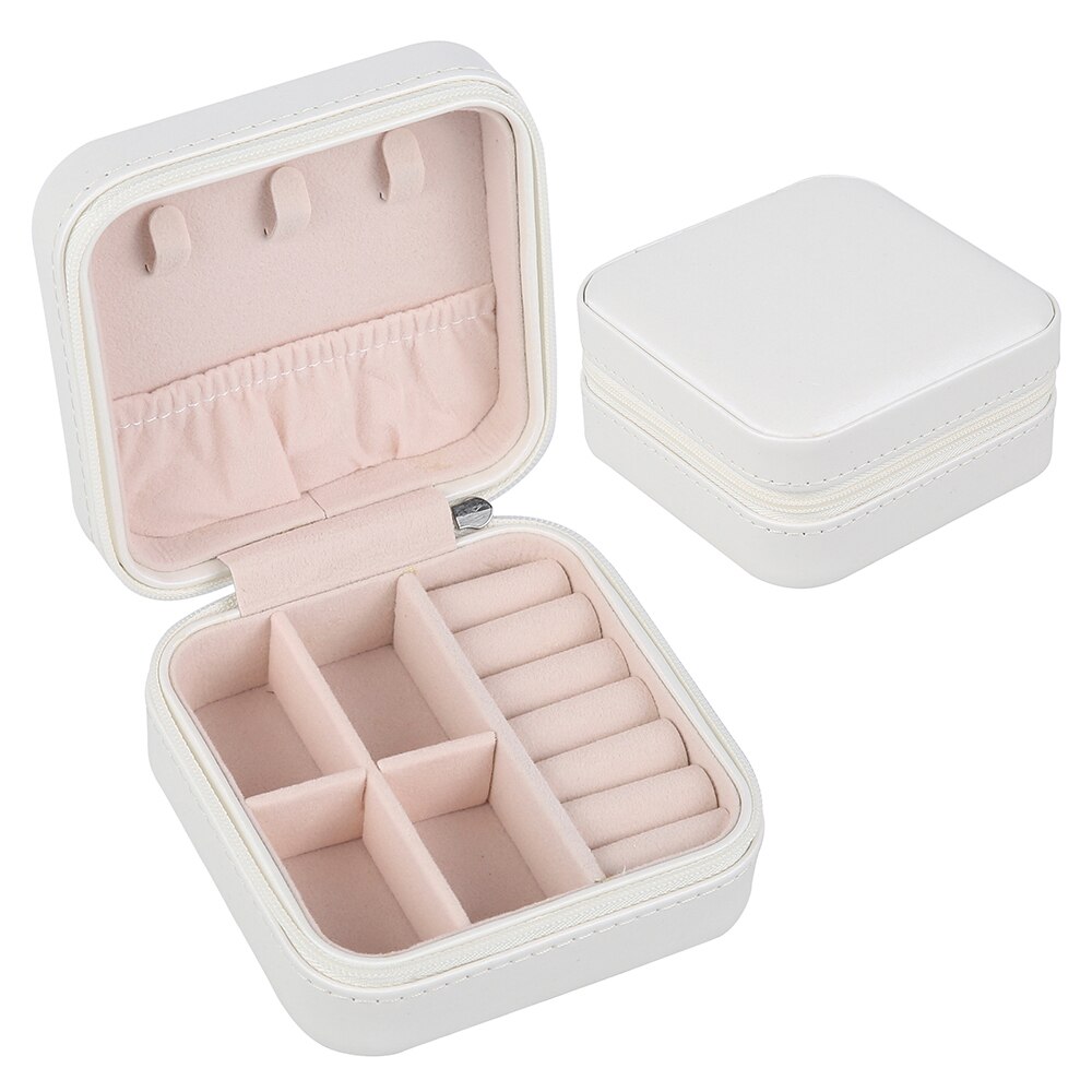Simple, and portable pu leather travel jewelry sto... – Grandado