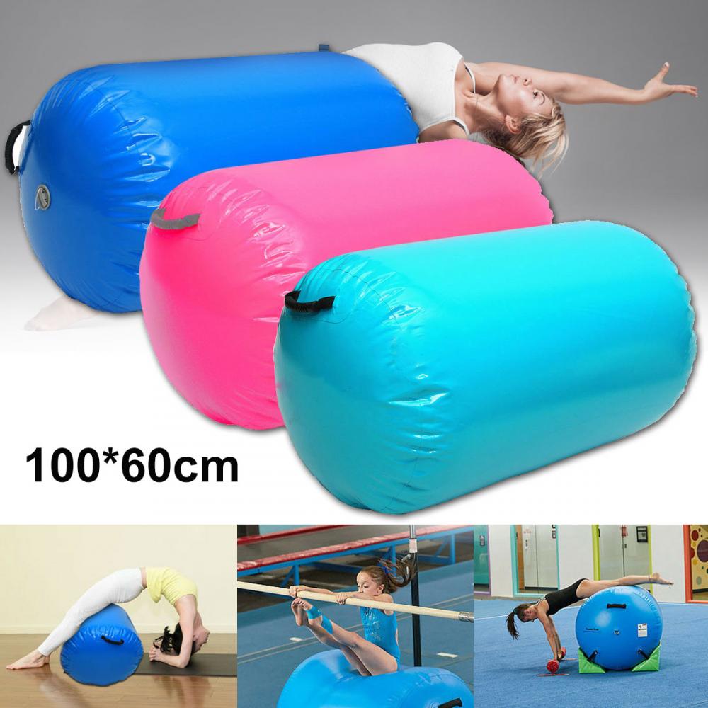 100cm Inflatable Gymnastics Gym Air Mat Floor Home... – Vicedeal