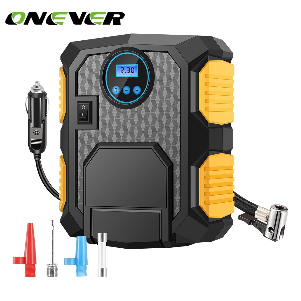 Digital Tire Inflator DC 12 Volt Car Portable Air ... – Vicedeal