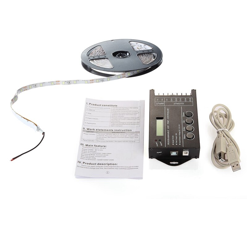 1Pcs 20A Programmeerbare Timer Controller Dc12-24V... – Grandado