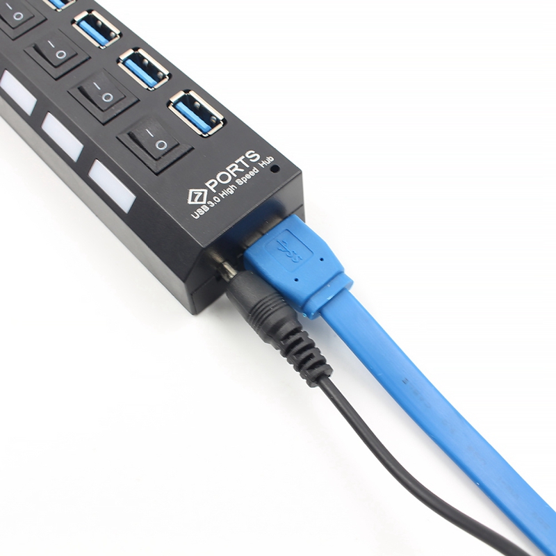 Independent 7-Port 3.0Hub Hub USB3.0 Hub USB High-... – Vicedeal