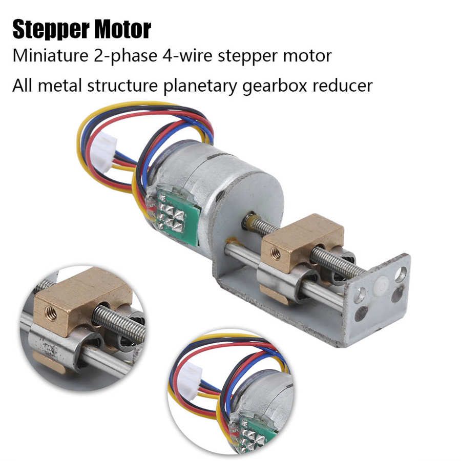 NEMA09/20 Stepper Motor 20mm 2 Phase 4 Wire System... – Grandado