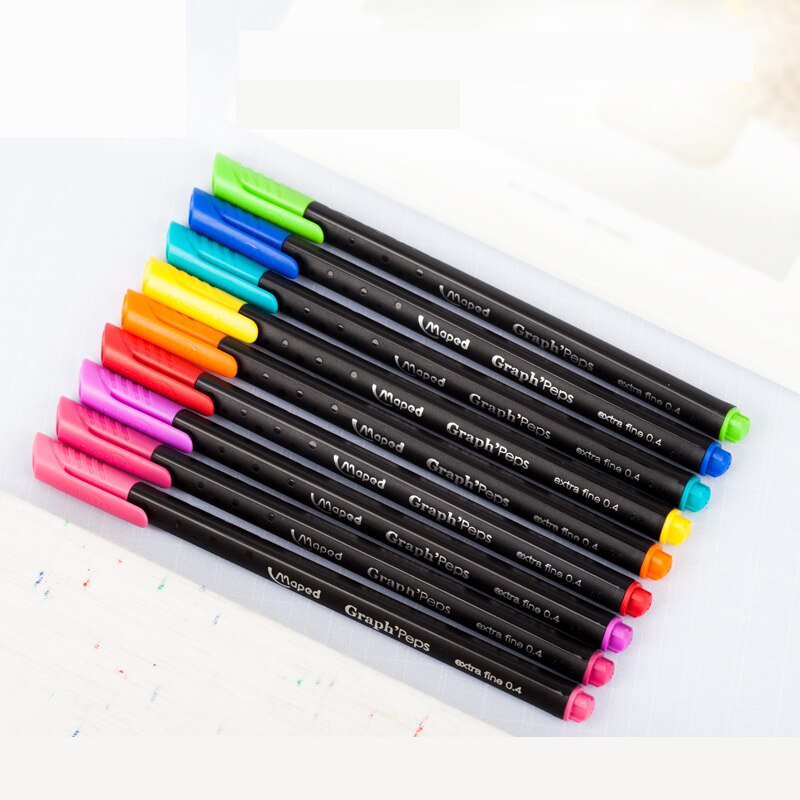 Maped Graph' Peps Farbe Haken Faser Stift Freehand... – Vicedeal