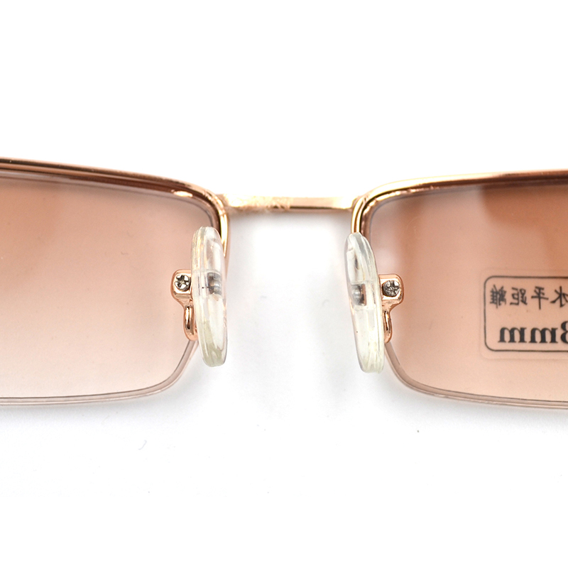 Myopia Sunglasses Metal Square Semirim Spectacles ... – Grandado