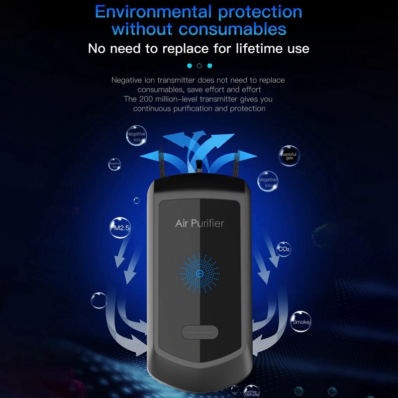 Fashionable Personal Wearable Mini Portable Car Ox... – Grandado