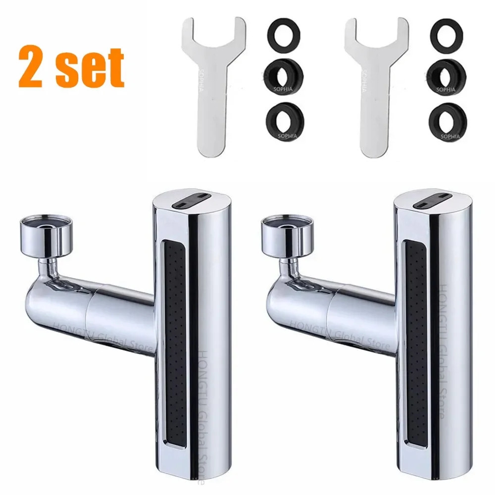 360° Swivel Waterfall Faucet Extension Adapter Spr... – Grandado