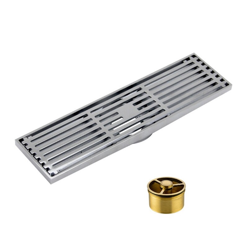 Invisible Stainless Steel Floor Linear Waste Grate... – Grandado