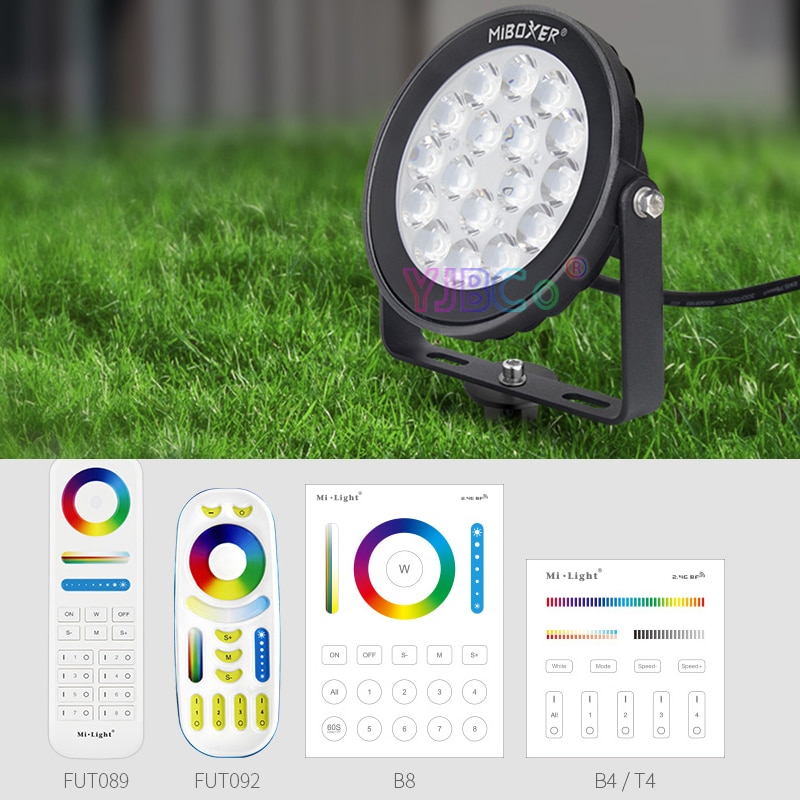Miboxer 9W RGB+CCT Smart LED Garden Light FUTC02 A... – Grandado