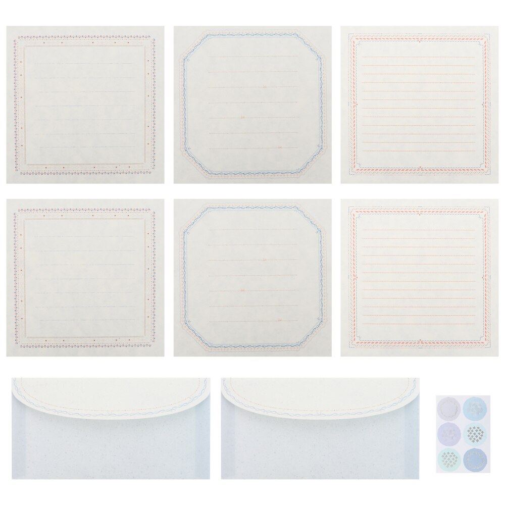 1 Set of Exquisite Blessing Vintage Stationery Pap... – Grandado