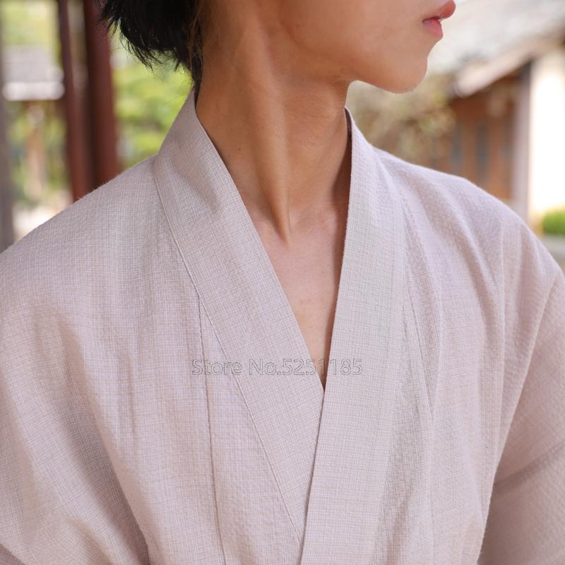 Japanese Traditional Kimono Yukata Men's Samur... – Grandado