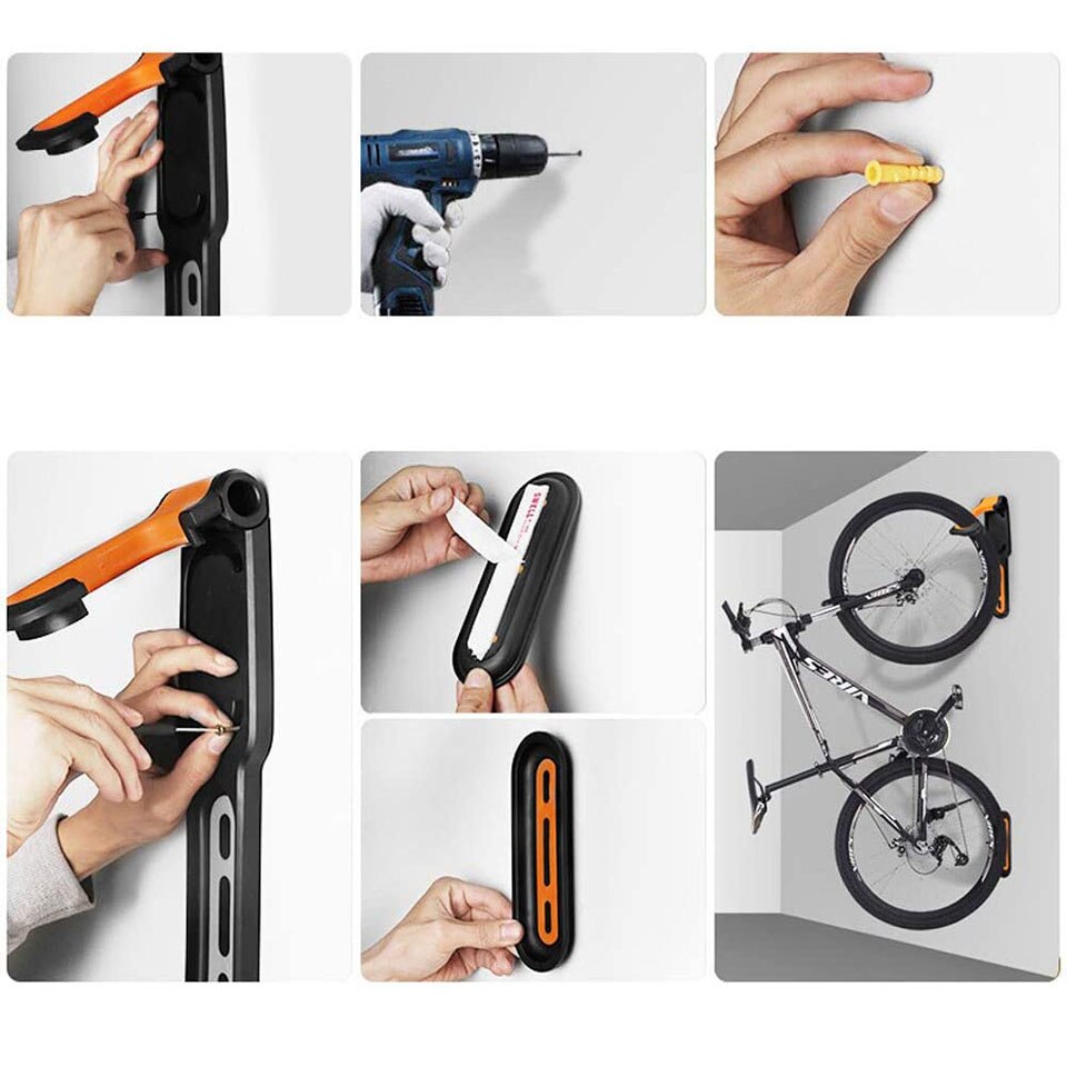 Bike Hanger 35Kg Zware Fiets Muur Haak Mount Houde... – Grandado
