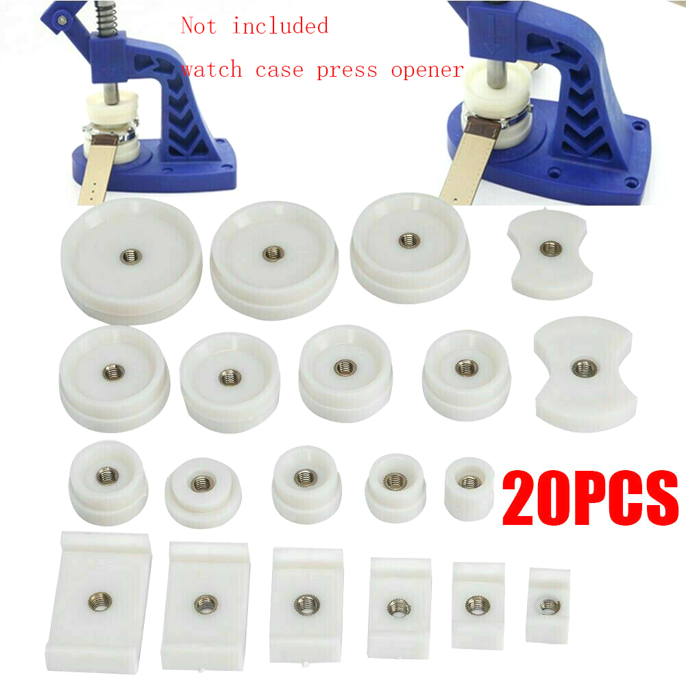 20 Pcs Watch Back Press Fitting Dies Repair Kit Ro... – Grandado