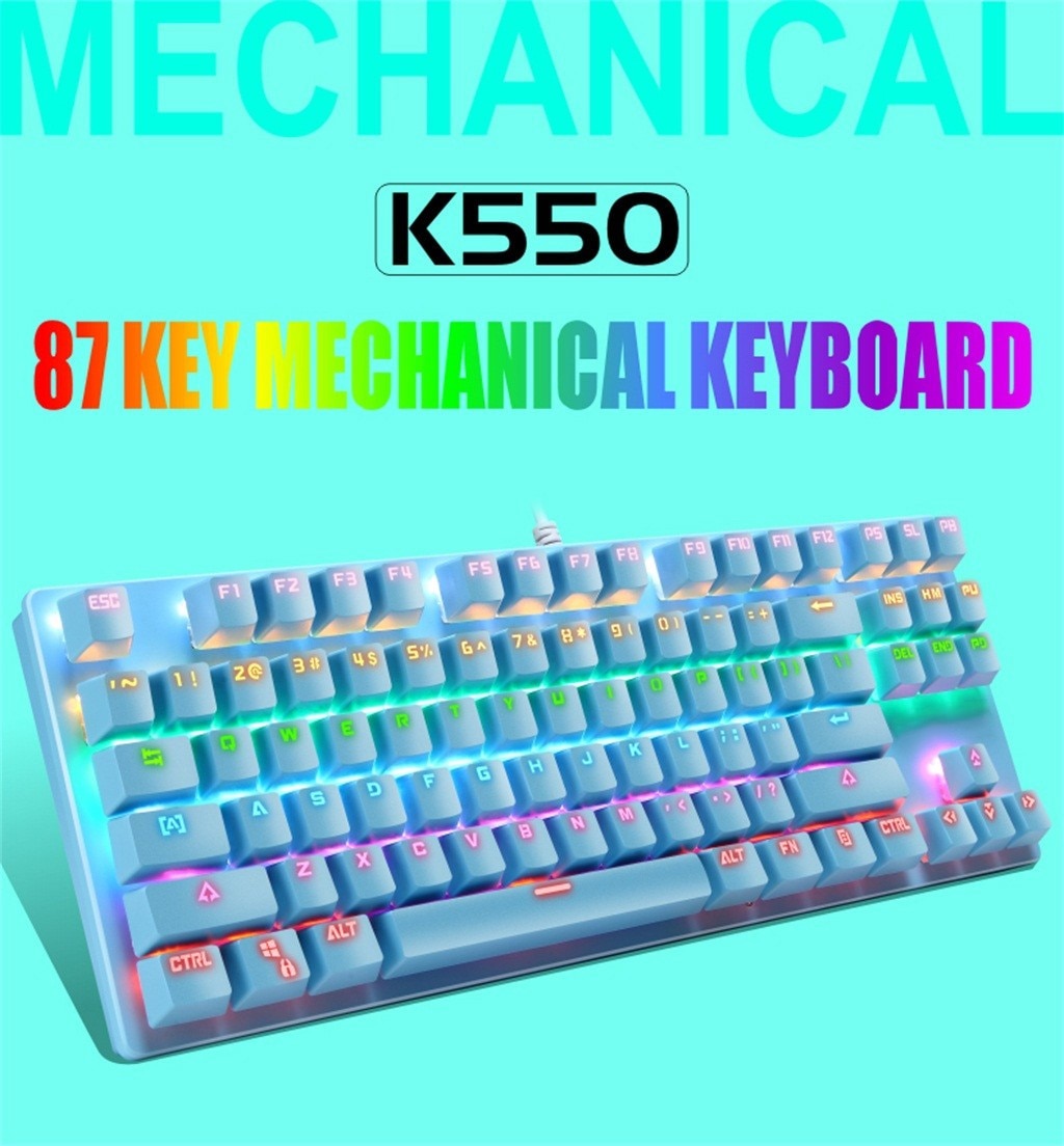 2021new Mechanical Keyboard Gaming Keyboard K550 M... – Vicedeal