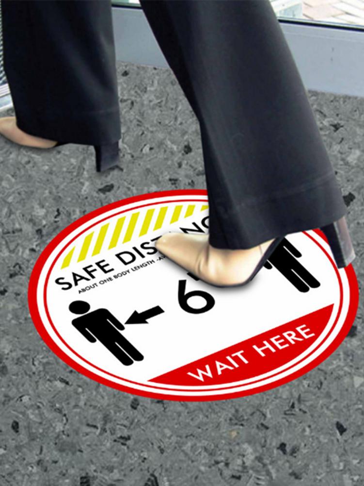 Social Distancing Ground Sticker Indoor Outdoor Fl... – Vicedeal