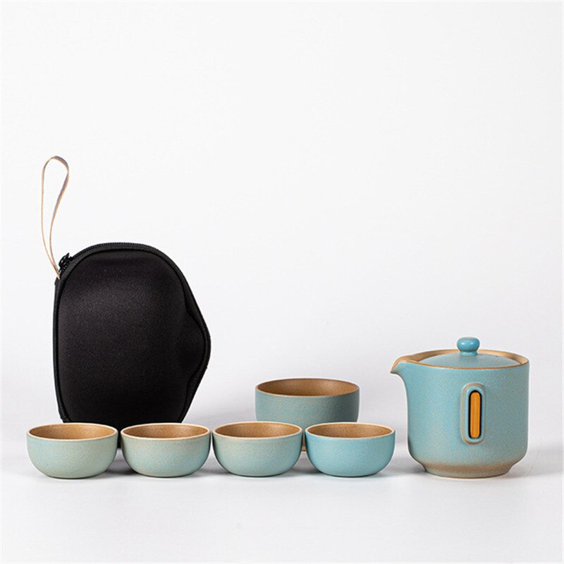 Chinese Travel Kung Fu Tea Set Ceramic Portable Te... – Grandado
