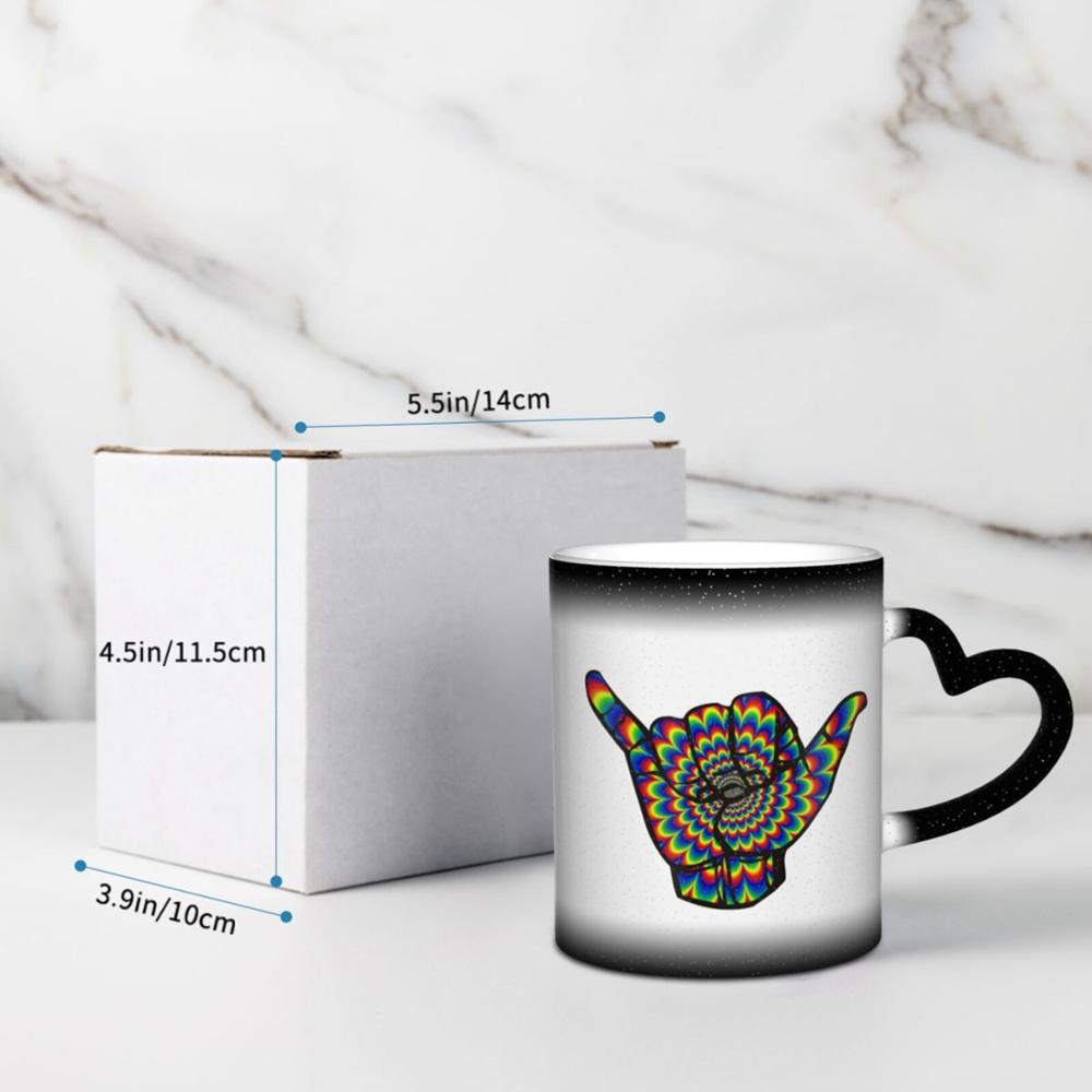 Psychedelische Handen Rock Muziek Koffie K Mokken ... – Vicedeal