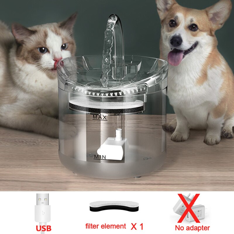 Smart Cat Water Fountain Automatic Filter Water Di... – Grandado