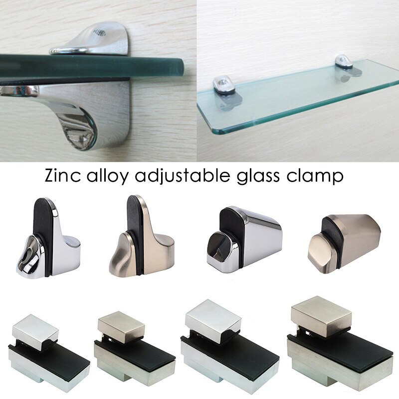 Glass Clamp Zinc Alloy Adjustable Glass Bracket Gl... – Grandado
